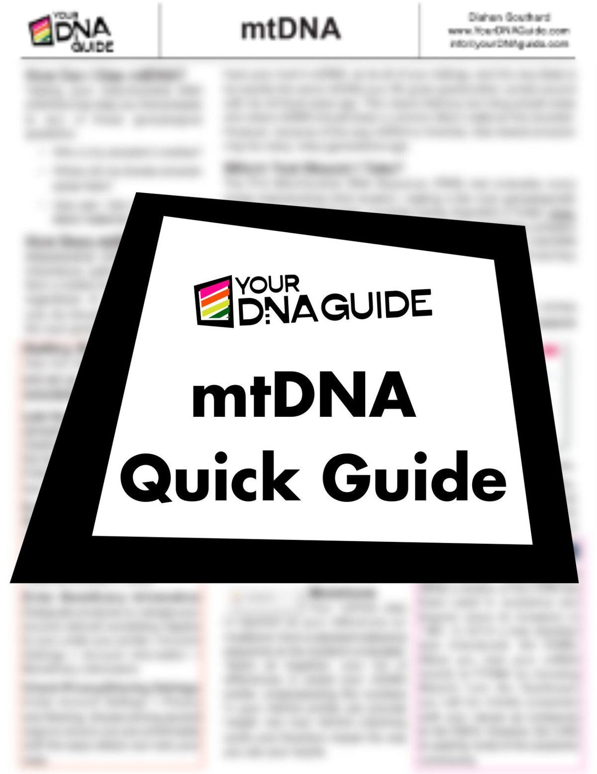 mtDNA Quick Reference Guide – Your DNA Guide